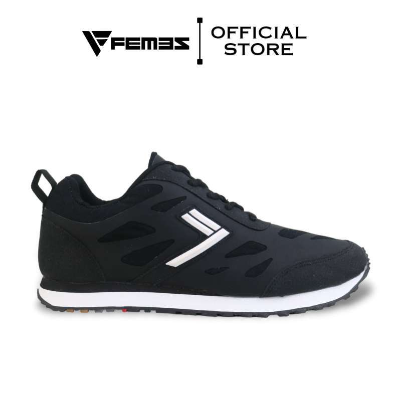 Promo Flipper By Femez Sepatu Sneaker Pria Base Lite Berlin Full Hitam ...