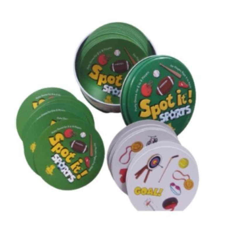 Promo Spot It Classic Card Game Mainan Kartu - Marvel - Tanjiro Diskon ...