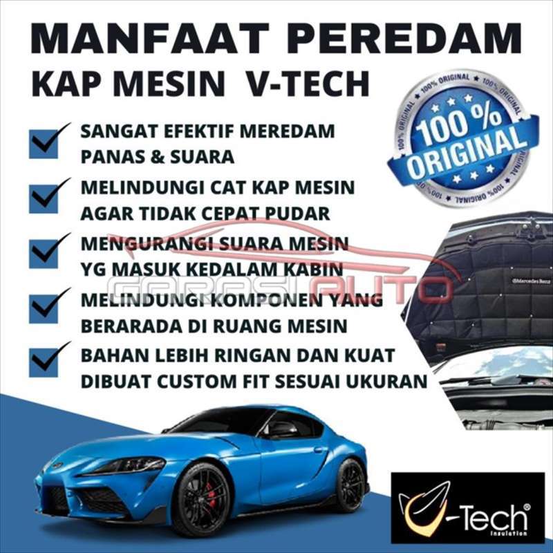 Jual Peredam Panas Suara Kap Mesin Mobil All New Nissan Magnite Ori ...