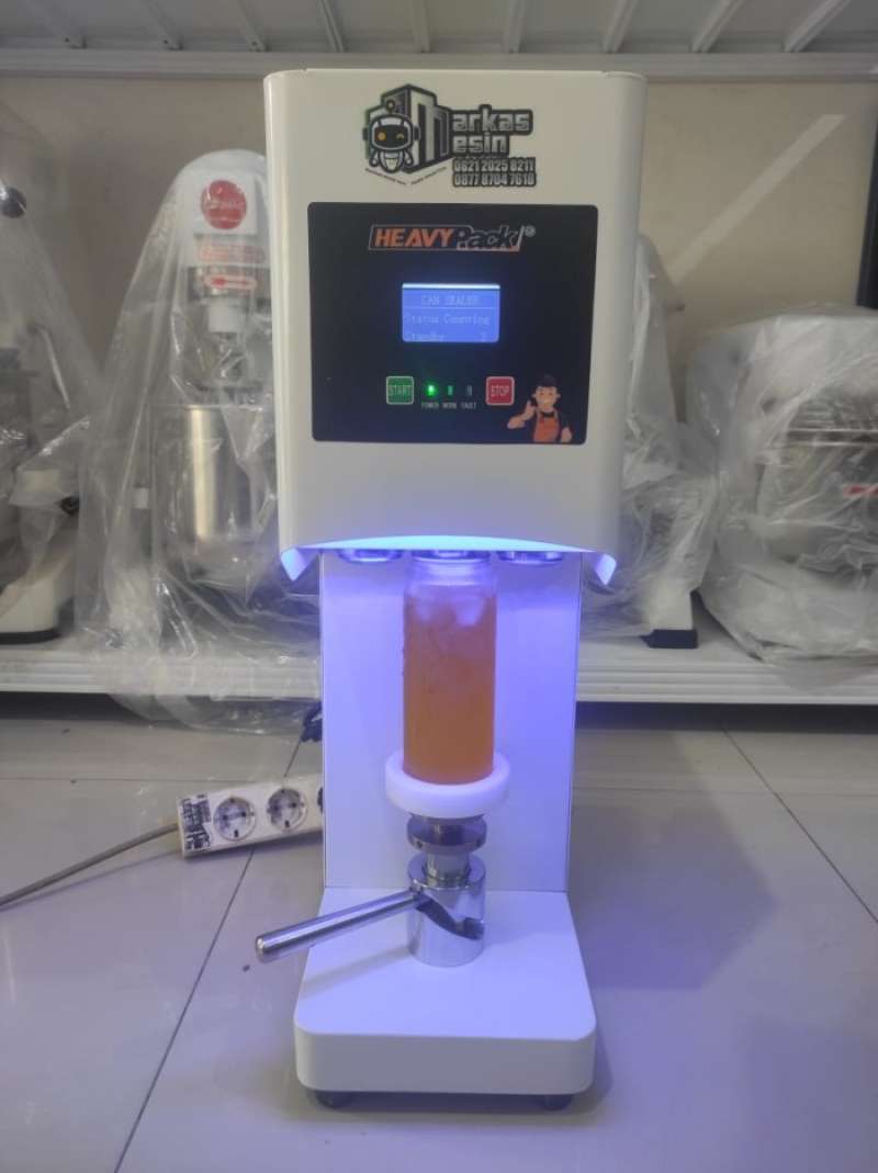 Jual Mesin Penutup Botol Kaleng / Can Sealer Heavypack Kl-mcs Di Seller ...