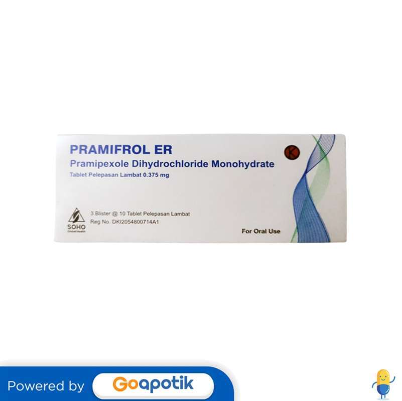 Jual Pramifrol Er 0.375 Mg Box 30 Tablet Di Seller Apotek Potenza ...