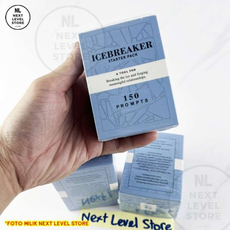 Promo Icebreaker Starter Pack Ice Breaker Bestself Card Board Games ...