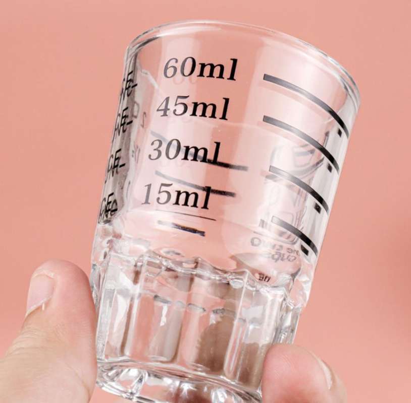 Jual Gelas Ukur Kopi Single Double Shot Sloki / Coffee Espresso Cup ...