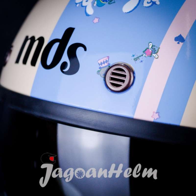 Jual Helm Retro Classic Mds Magnum Cinnamoroll #3 | Cream | Model Bogo ...