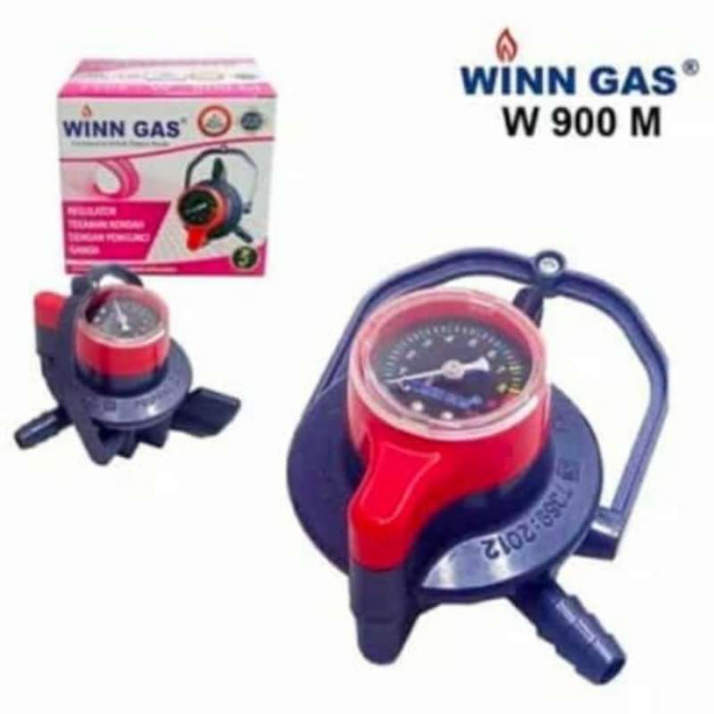 Jual Regulator Win Gas W 900 Meter Kompor Gas Tekanan Rendah Pengunci ...