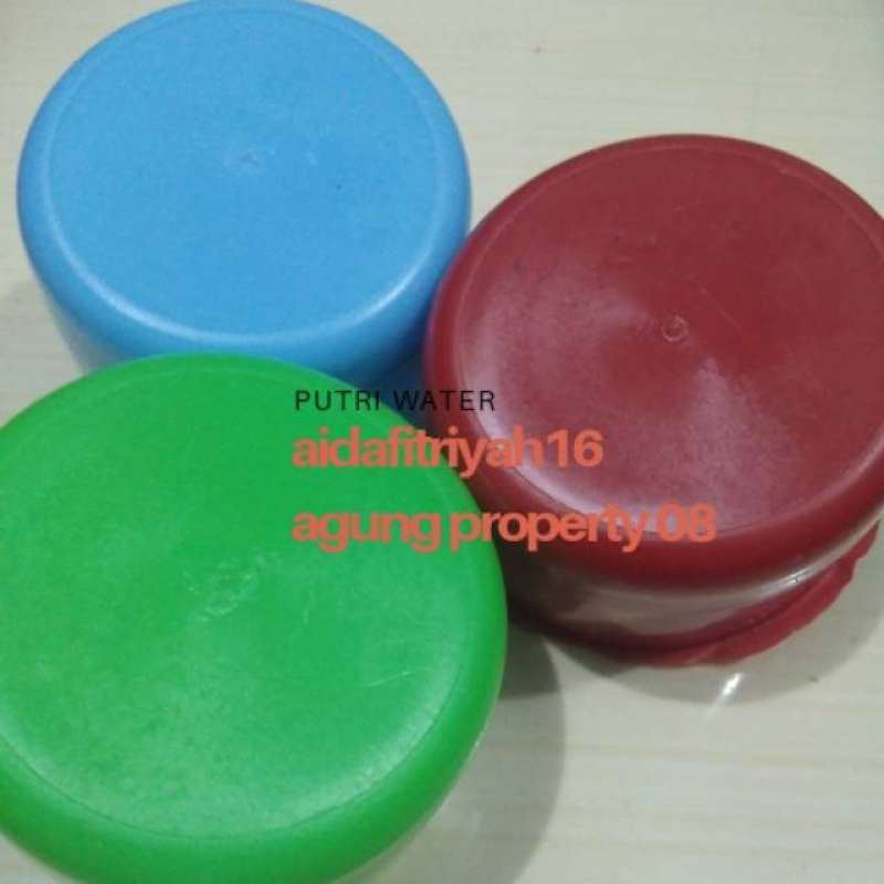 Jual Tutup Galon Air Isi Ulang Tinggi 3.5cm Polos Merah Hijau Putih Di ...