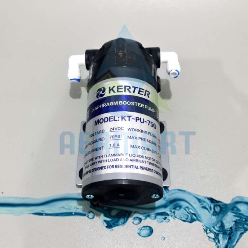 Jual Pompa Ro 24v Dc Kapasitas 50-100gpd Booster Pump Ro - Hanya Pompa ...