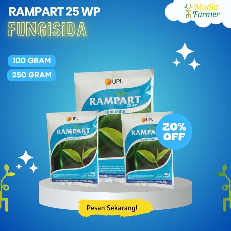 Promo Fungisida Rampart 25 Wp - Perlindungan Efektif Untuk Tanaman Anda! - 250 Gram Diskon 20% ...