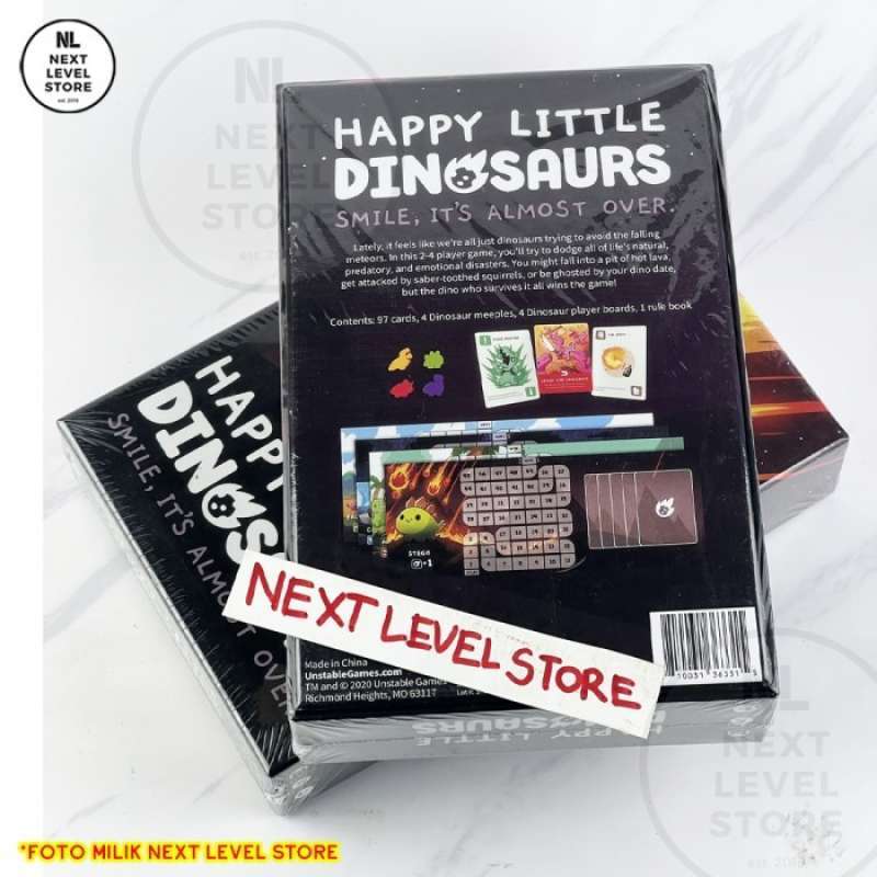 Promo Happy Little Dinosaur Board Games Card Game Boardgame Complete ...