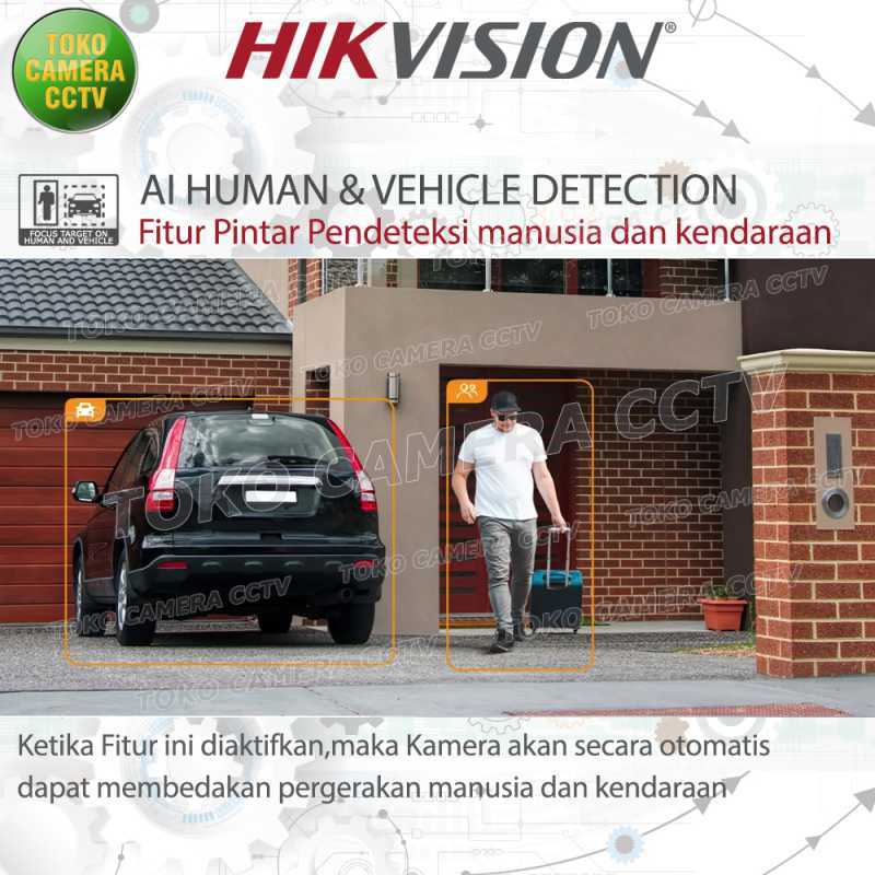 Jual Ip Camera 2mp Hikvision Kamera Cctv Bullet 2mp Hikvision Acusense