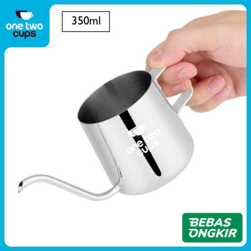 Jual One Two Cups Teko Pitcher Kopi Teh Stainless Steel 350ml Di Seller Sentry - Cengkareng ...