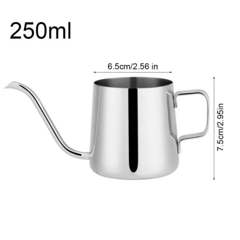 Jual Gelas Pitcher Drip Kettle Stainless Teko Leher Angsa Kopi 250ml-350ml - 250ml Di Seller ...
