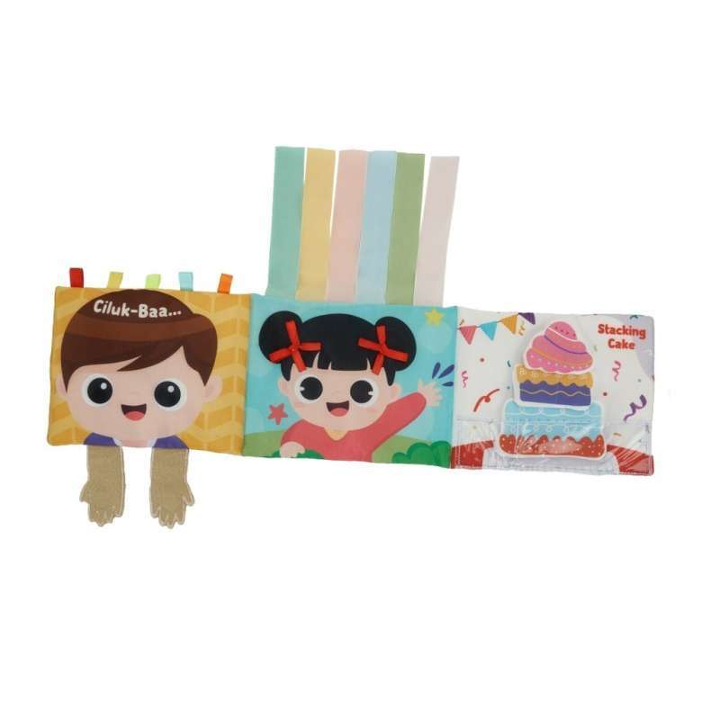 Jual Lf Busy Book Tail Buku Aktifitas Buku Bantal/buku Cerita Anak ...