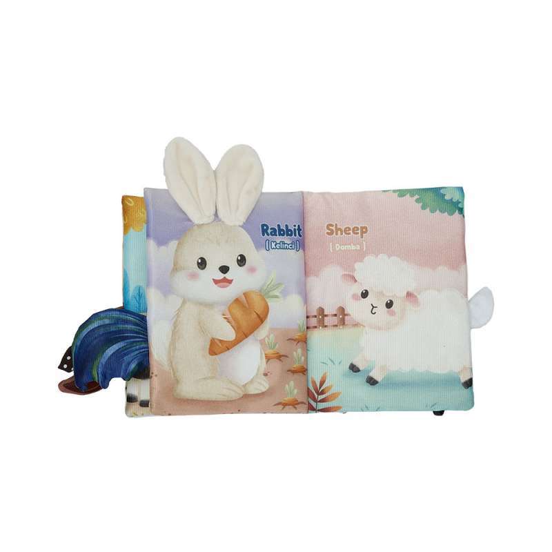 Jual Lf Busy Book Tail Buku Aktifitas Buku Bantal/buku Cerita Anak ...