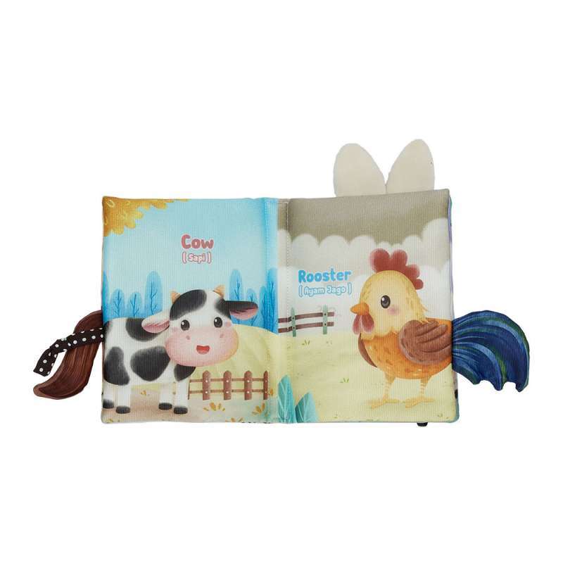 Jual Lf Busy Book Tail Buku Aktifitas Buku Bantal/buku Cerita Anak ...