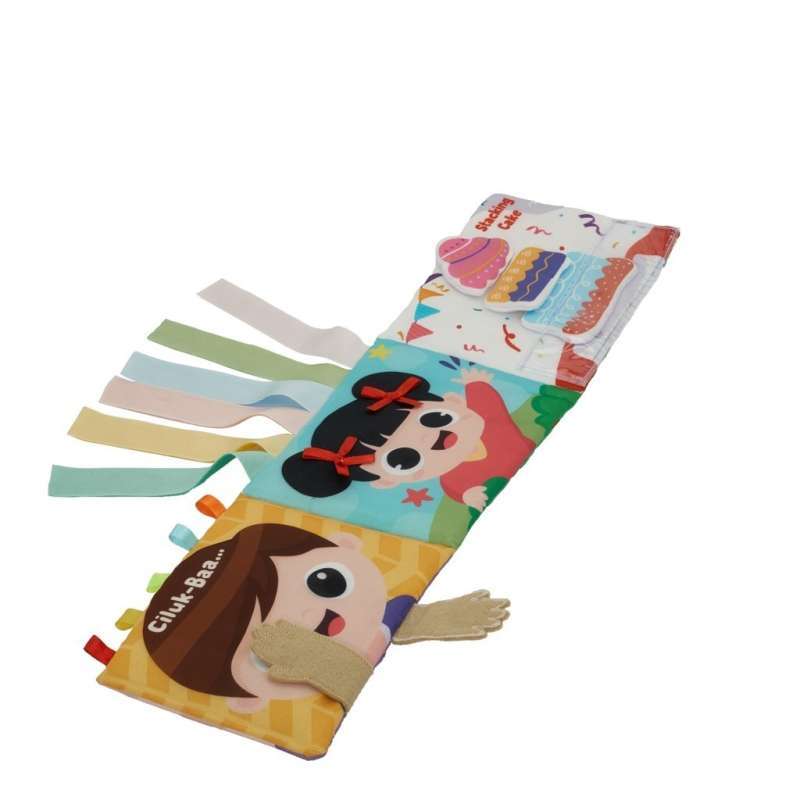 Jual Lf Busy Book Tail Buku Aktifitas Buku Bantal/buku Cerita Anak ...