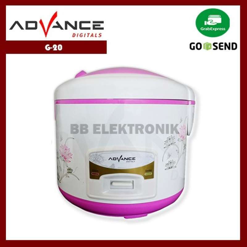 Promo Advance G-20 Penanak Nasi Serbaguna 1.8 Liter Diskon 23% Di ...