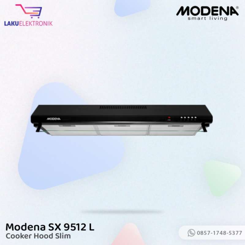 Promo Slim Hood Modena Sx 9512 L Cooker Hood 90 Cm - Super Promo Diskon 23% Di Seller Mizota ...