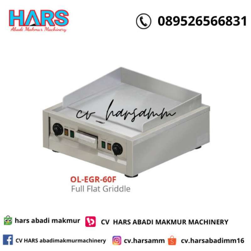 Promo Ol-egr-60f Counter Top Electric Griddle Getra Diskon 23% Di ...
