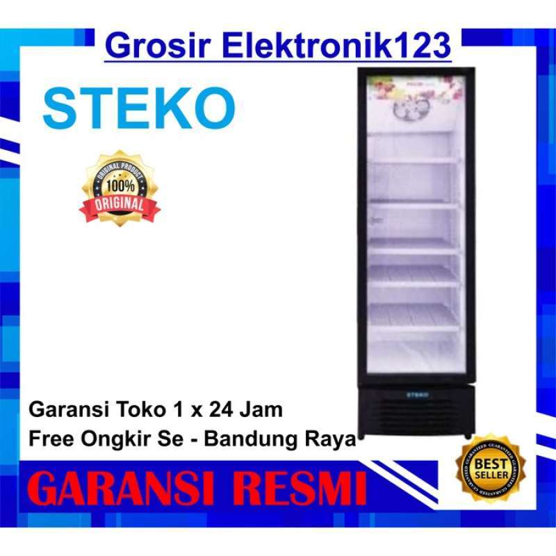 Promo Showcase Steko Mg 300 5 Rak Display Cooler Kulkas Low Watt No ...