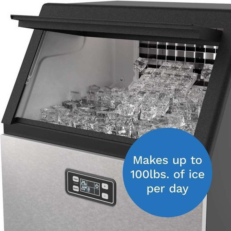 Promo Latina Alaska Ice Cube Maker Machine Mesin Pembuat Es Batu 5kg ...