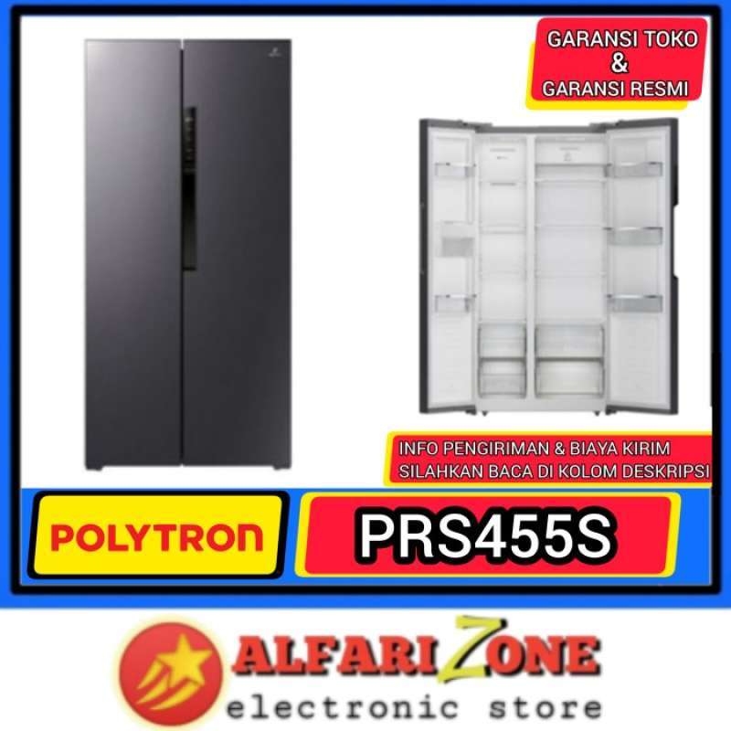 Promo Polytron Prs455s Kulkas Side By Side Polytron Inverter Prs455s ...