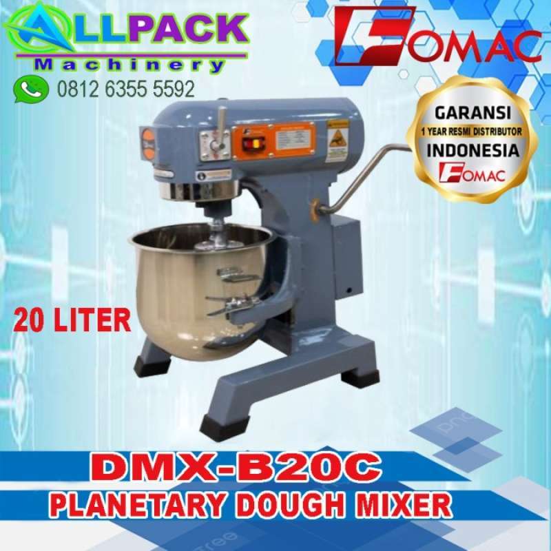 Promo Planetary Dough Mixer Pengaduk Adonan Roti 20 Liter Dmx-b20c ...