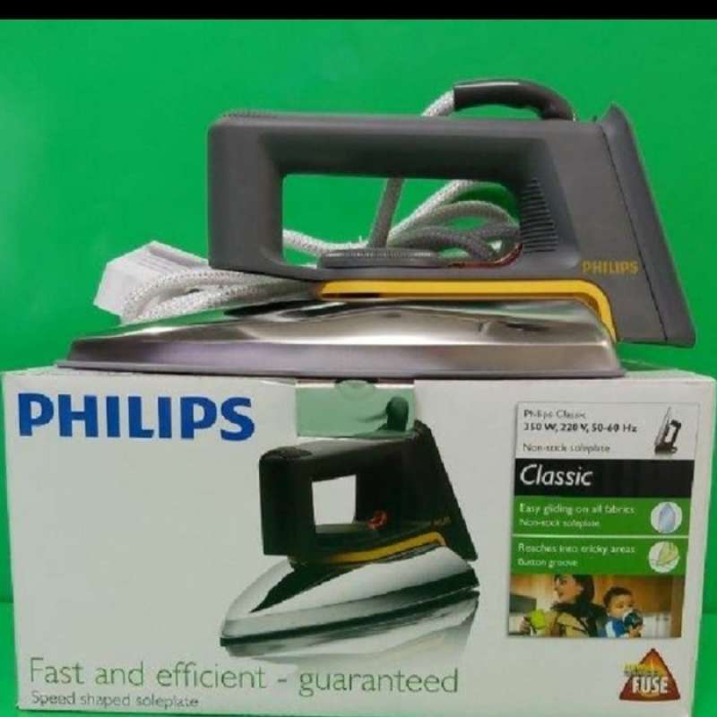 Promo Philips Hd-1172 Setrika Listrik Dry Iron Classic Diskon 23% Di ...