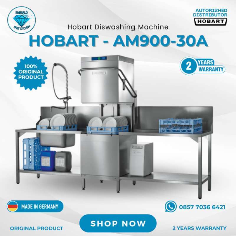 Promo Hobart Diswashing Machine Type Am900-30a | Mesin Cuci Piring ...