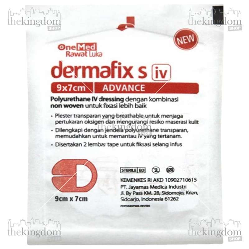Jual Onemed Dermafix S Iv Advance 7x9cm /1 Infusion Catheter ...