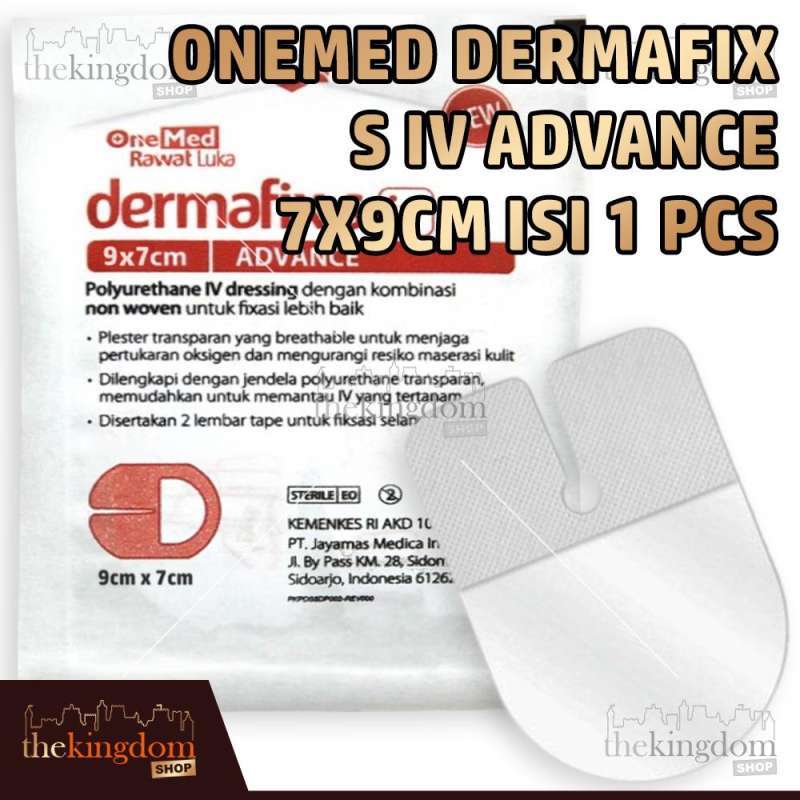 Jual Onemed Dermafix S Iv Advance 7x9cm /1 Infusion Catheter ...