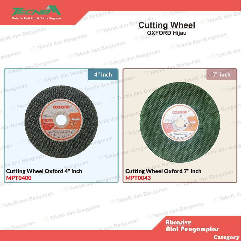 Jual Batu Gerinda Grenda Potong Besi Mata Batu Potong 4 Inch 7 Inch ...