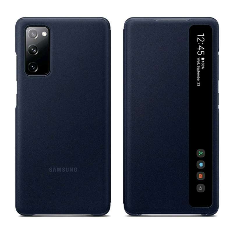 Promo Original Samsung Galaxy S20 Fe Smart Clear View Flip Cover S20fe ...