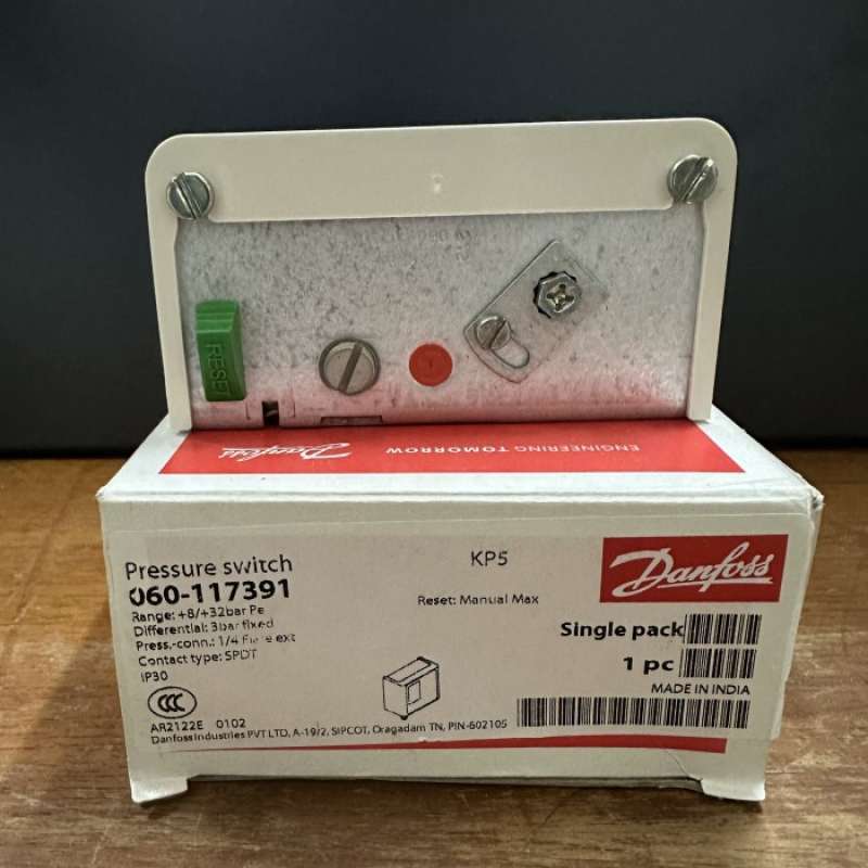 Promo Pressure Switch Danfoss Kp 5 Manual | Danfoss High Pressure ...
