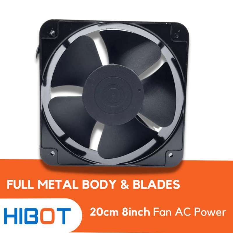 Promo Fan 20cm Ac 220v 2500rpm Kipas Freezer, Bubut, Exhaust, Server ...
