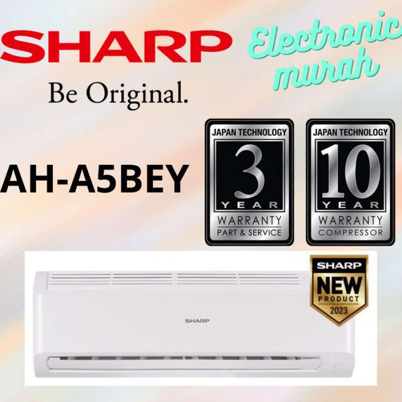 Promo Sharp Ac 1/2 Pk Ah-a5bey Diskon 23% Di Seller Akashi Store ...
