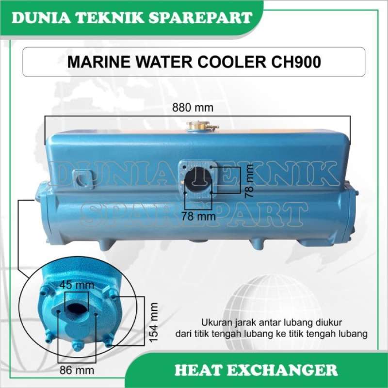 Promo Ch900 Marine Water Cooler / Heat Exchanger / Radiator Mesin Kapal Diskon 23% Di Seller ...