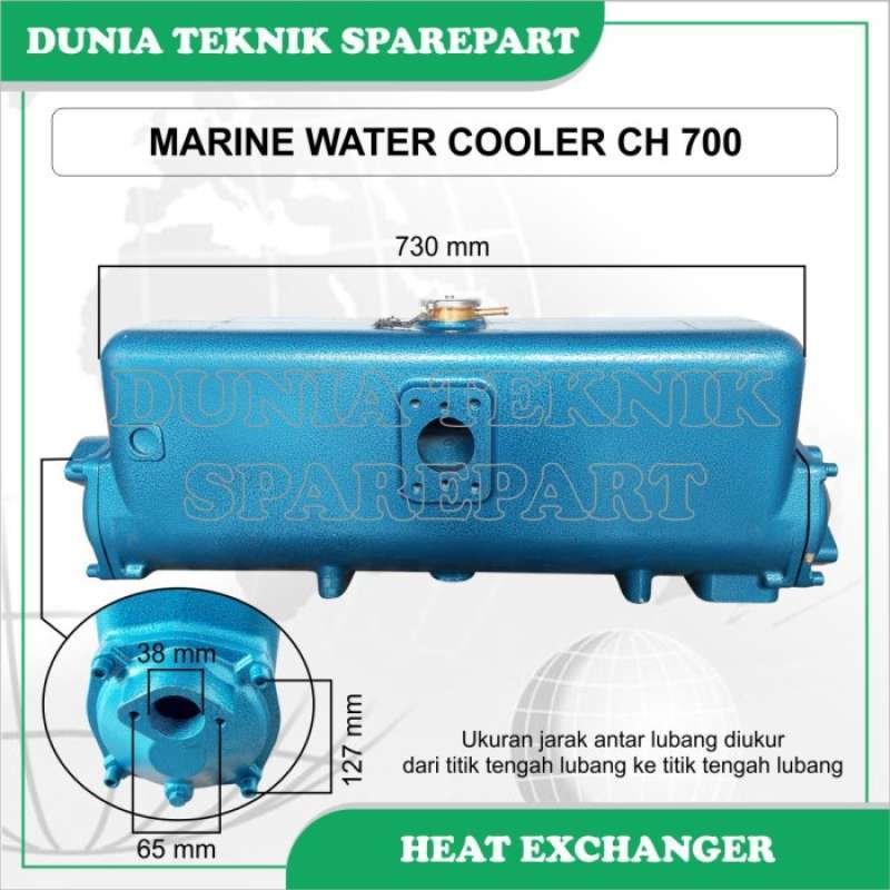 Promo Ch700 Radiator Mesin Kapal / Water Cooler / Heat Exchanger Diskon ...
