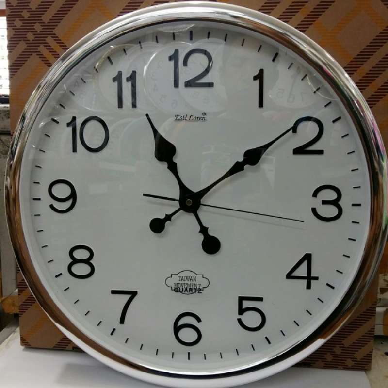 Promo Jam Dingding Besar 45cm Diskon 23% Di Seller Sephera Store ...