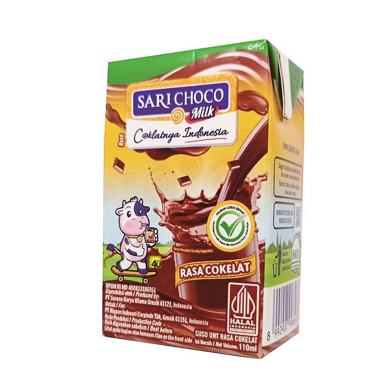 Promo Sari Choco Milk - Susu Uht - 110ml Kecil Diskon 15% Di Seller ...