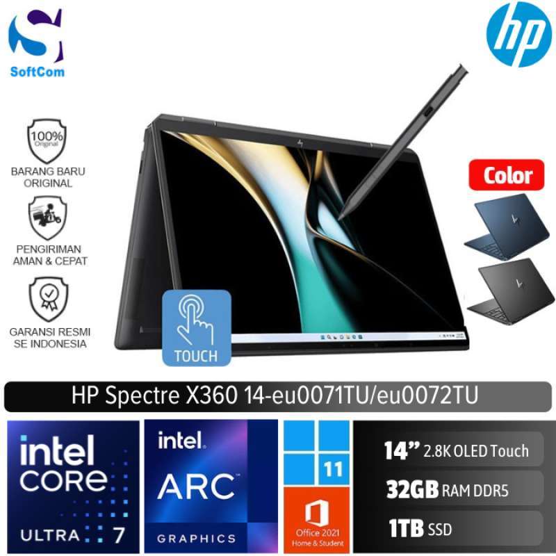 Promo Hp Spectre X360 14 Eu0071tu Eu0072tu Laptop 2in1 [ultra 7 155h ...