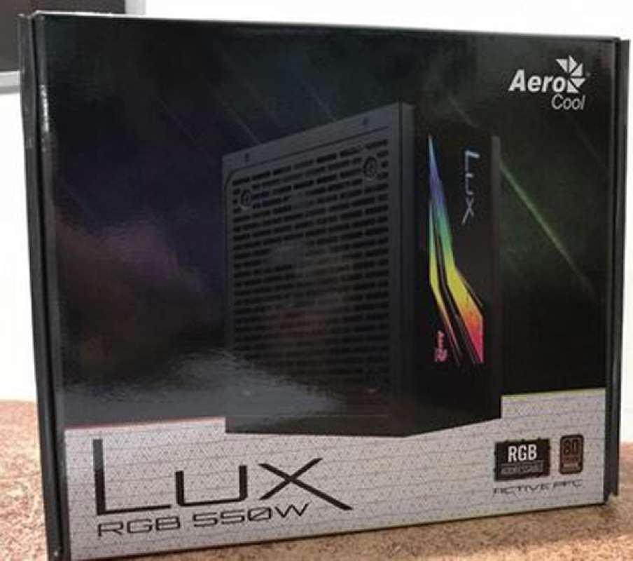 Jual Psu Aerocool Lux Rgb 550w 80+ Bronze - Garansi Resmi 3tahun Di ...