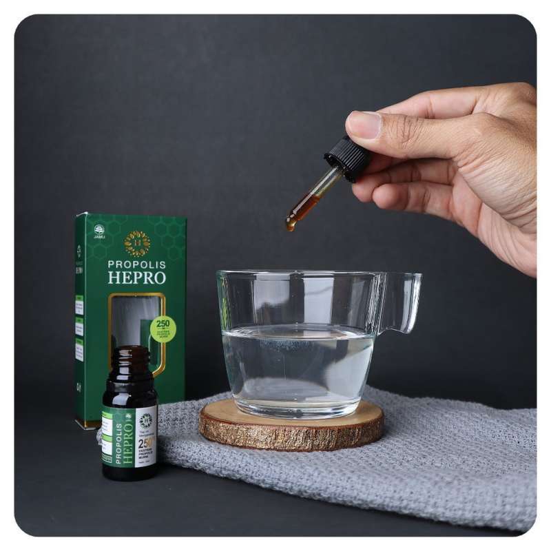 Jual Propolis Hepro Asli 10 Ml Anti Tbc & Batuk Berdahak Di Seller Ev ...