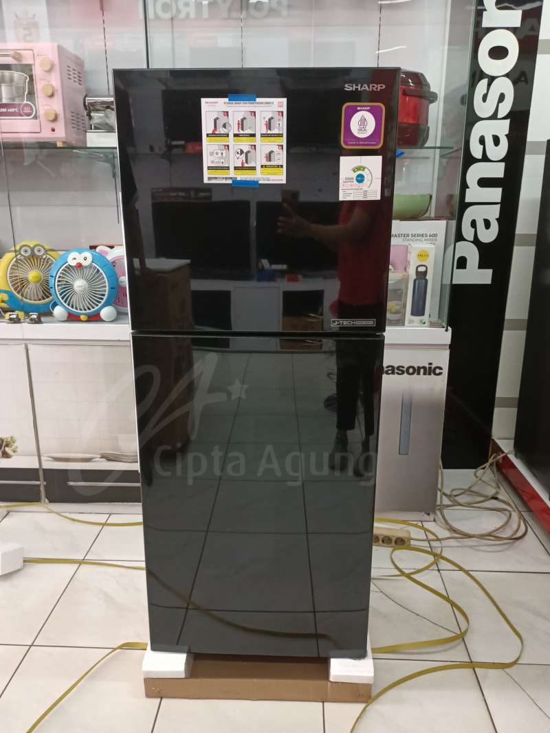 Promo Sharp Kulkas 2 Pintu Inverter 205 Liter Sj-246si-gk Diskon 1% Di Seller Cipta Agung ...