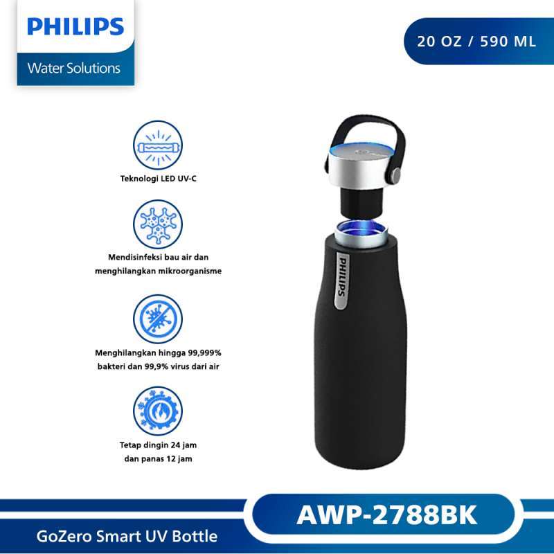 Promo Philips Smart Uv Bottle Gozero Awp-2788 Diskon 33% Di Seller Philips Water Official Store ...