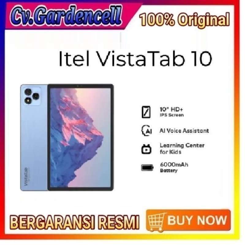 Jual Itel Vista Tab 10 4g Ram 4/128gb Garansi Resmi - Sky Blue Di ...