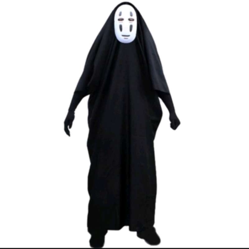 Jual Kaonashi Spririted Away No Face Ghost Japanese Ghost Costume ...