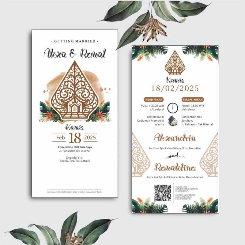 Undangan Pernikahan Wedding UndaNgan | MudahMenikah