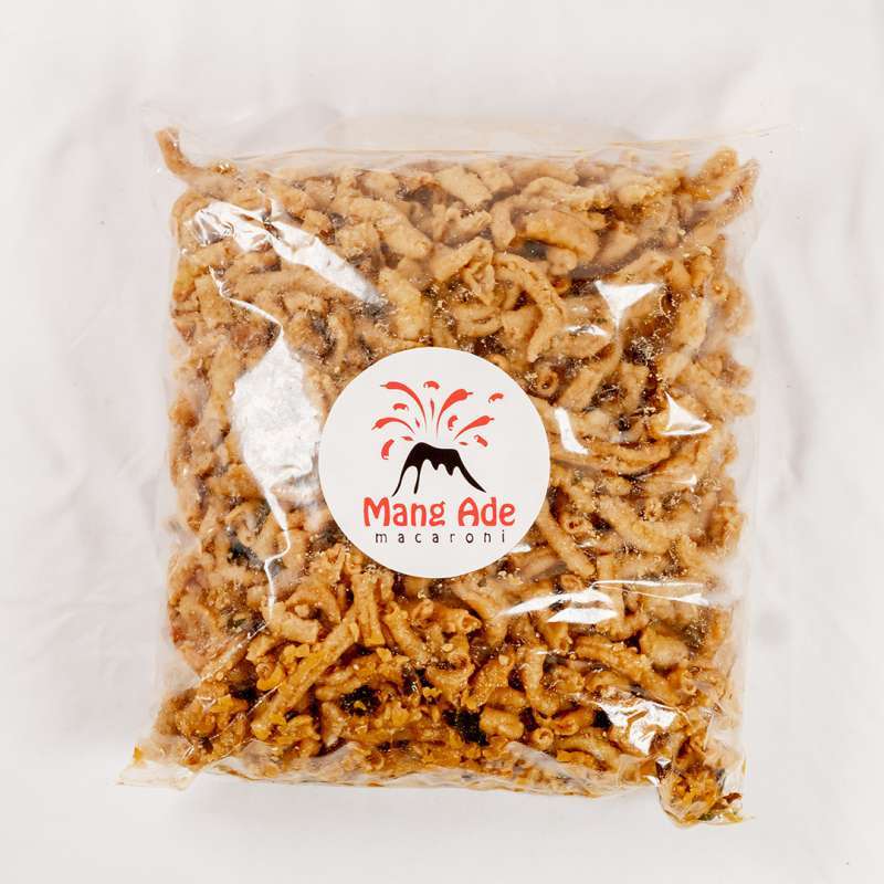 Jual Macaroni Mang Ade Keripik Usus Krispy Kemasan Besar 1kg Di Seller ...