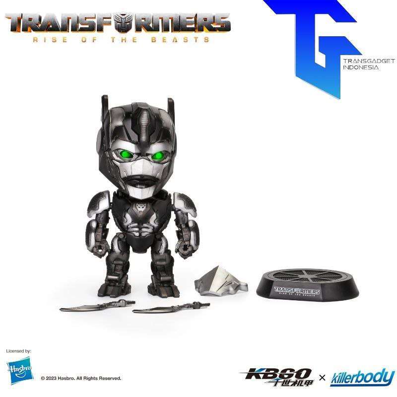 Promo Killerbody X Kbgo Transformers Rotb Mirage / Optimus Primal High ...